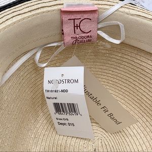Theodora & Callum | Accessories | Theodora Callum Stripe Straw Hat ...